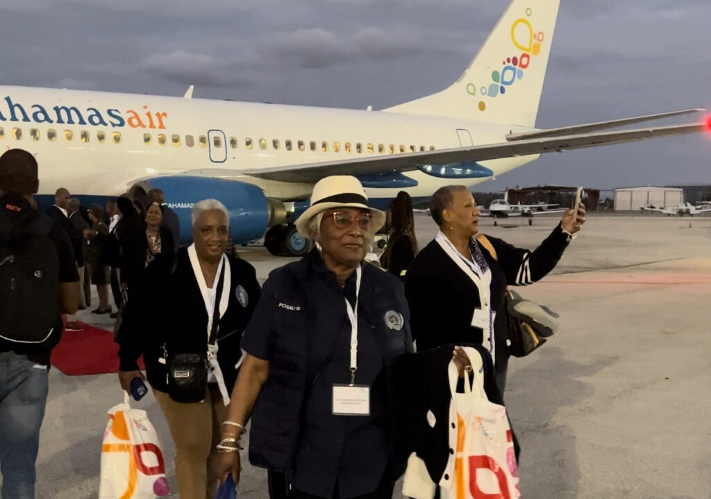 SAU Travels on Bahamasair’s First Flight from RDU - Saint Augustine's ...