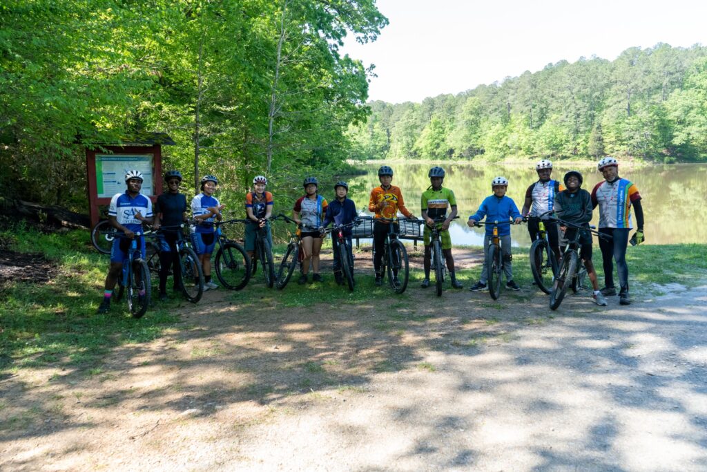 SAU Cycling Team Hosts a Group Ride with Triangle Bike Works - Saint ...
